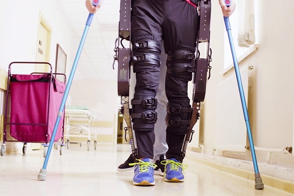 Powered exoskeletons – past, present and future